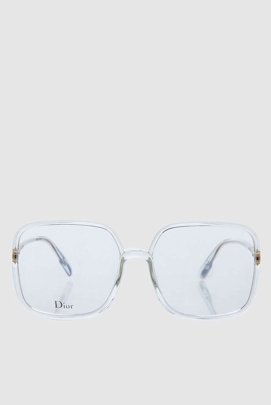 Dior очки белые женские с лого на линзе 161186 — Купить в Алмате, Казахстане | Domino.kz